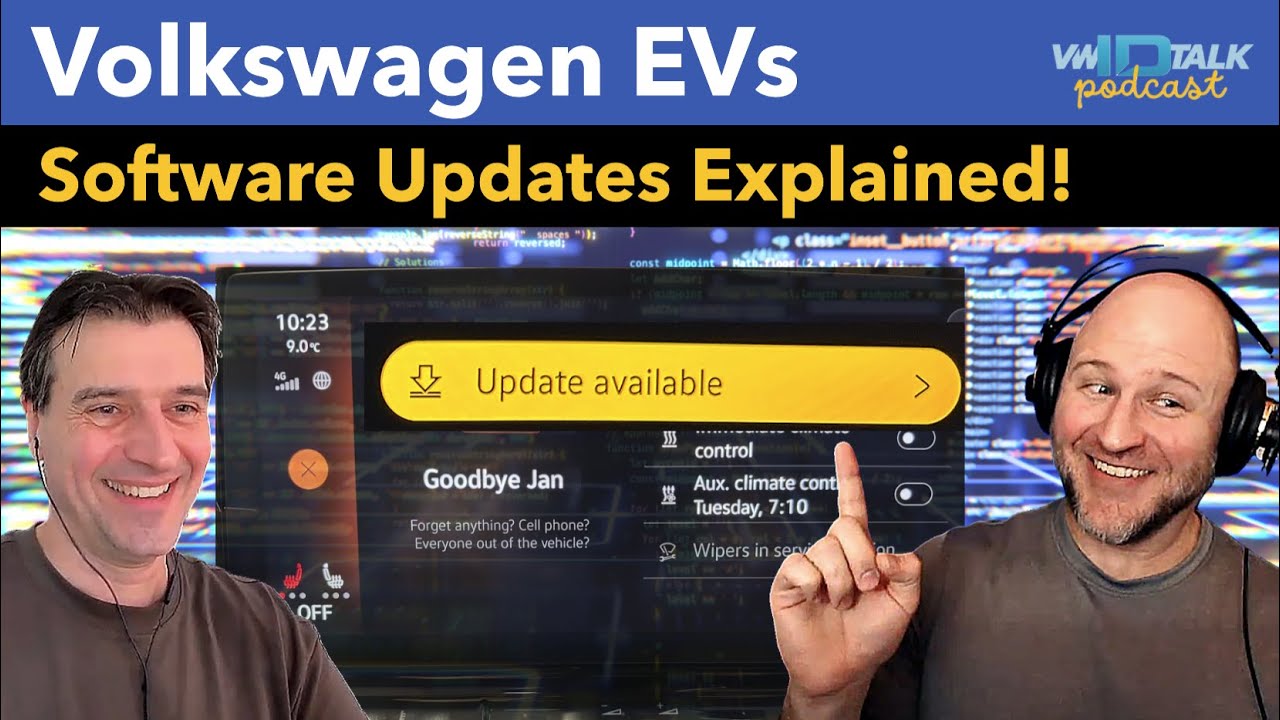 Volkswagen EV Software Updates Explained! (OTA vs. Dealer Upgrades ...