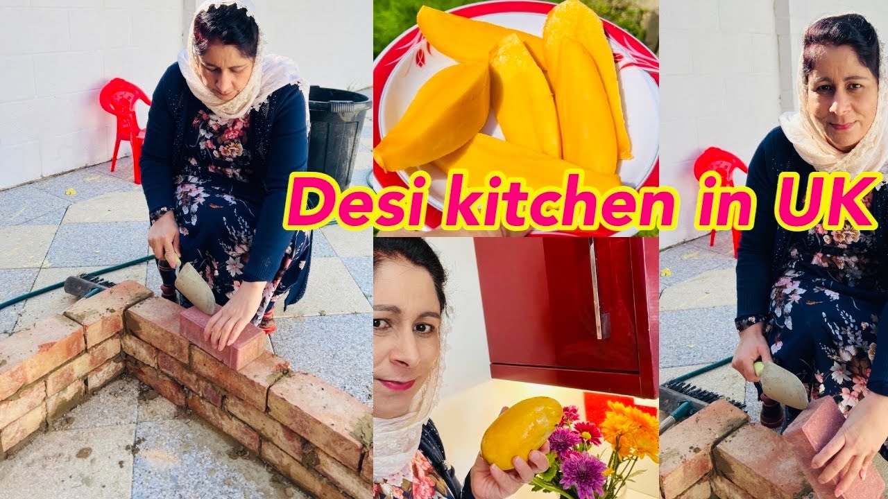 Desi Kitchen In UK Part (1) || How To Make Desi Kitchen || We Are ...