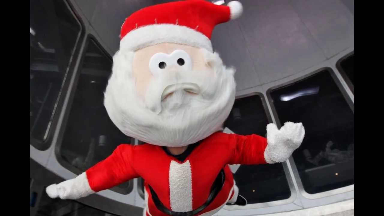Santa Claus is coming to town! iFly Singapore Version! :) - YouTube