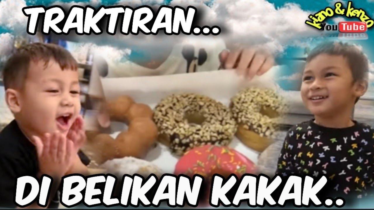 DI TRAKTIR ‼️KAKAK BELIKAN DONAT KESENANGAN KENZO, SELALU INGAT ADIKNYA ...
