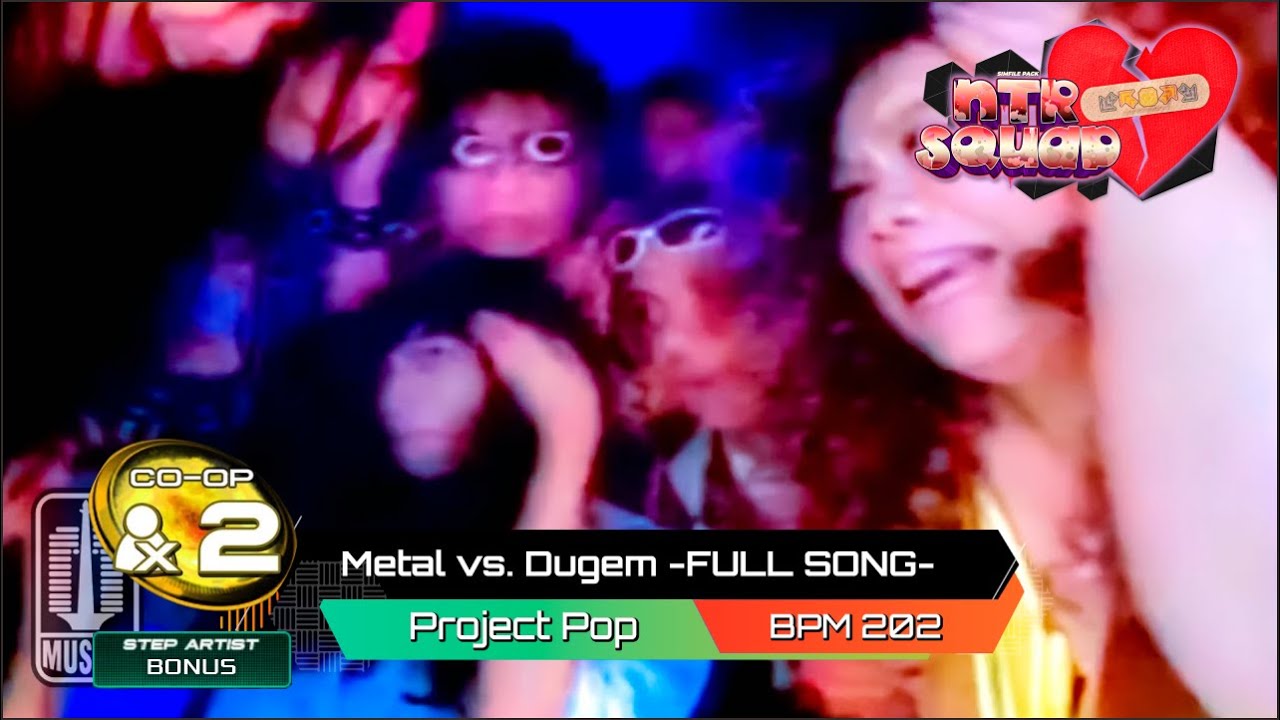 [PIU Simfiles] Metal vs. Dugem -FULL SONG- CO-OPx2 - YouTube