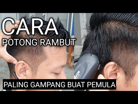 Cara Potong Rambut Paling Gampang