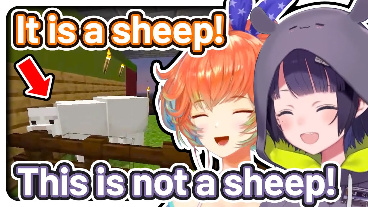 This "sheep" made Ina laugh so hard 【Hololive EN】 - YouTube