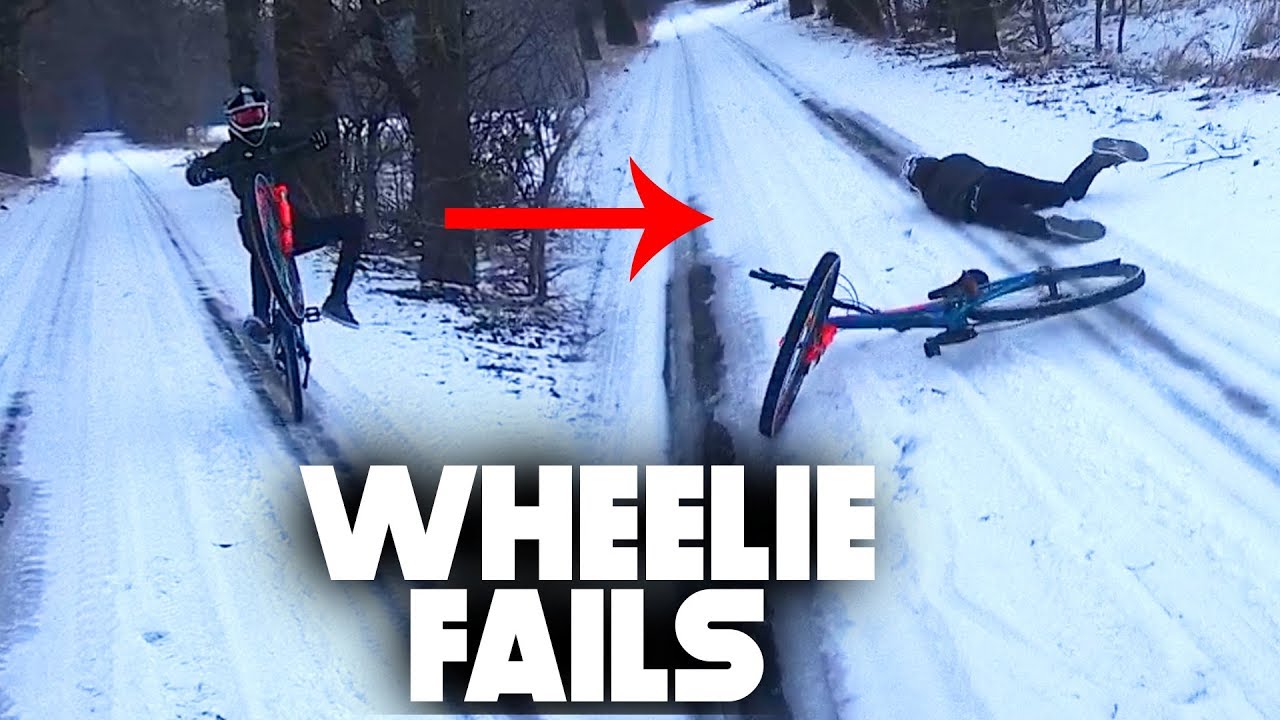 Wheelie Fails & Crashes!! | MTB | LifeOnBike - YouTube