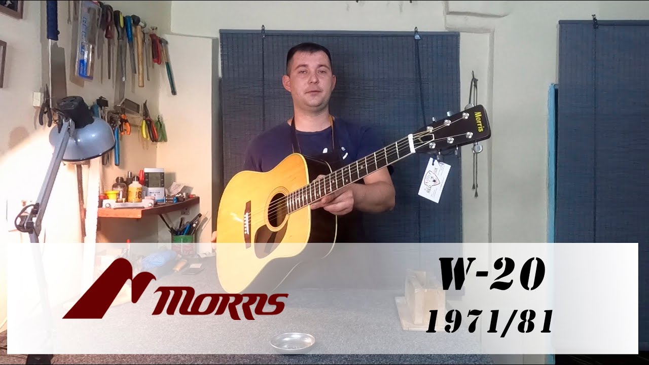 Morris W-20 1971/81, обзор гитары - YouTube