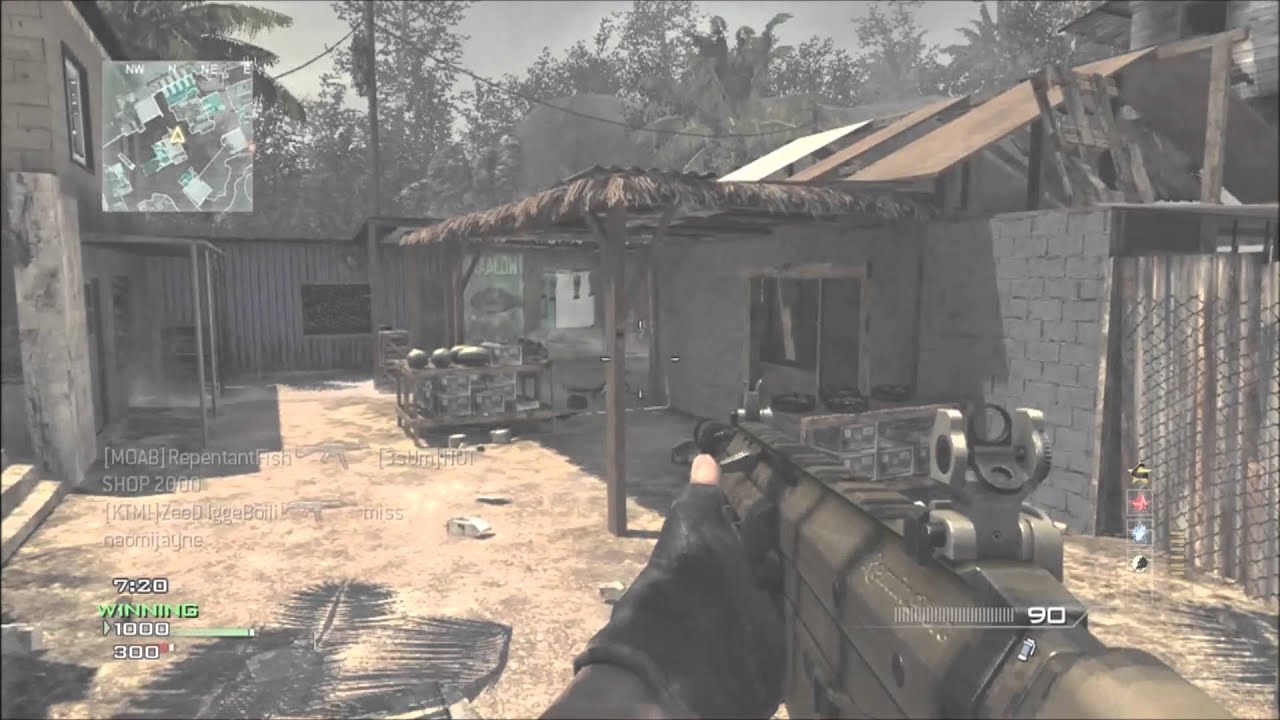 MW3: *LIVE* Double FFA MOAB on Village - YouTube