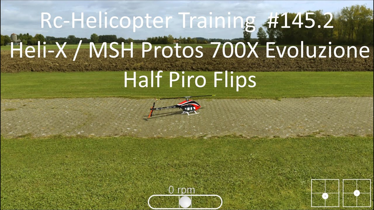 Rc-Helicopter Training #145.2 / Heli-X / MSH Protos 700X Evoluzione ...