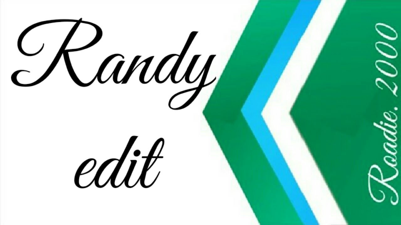 Cute Randy videos part 2 --roadie.2000-- - YouTube