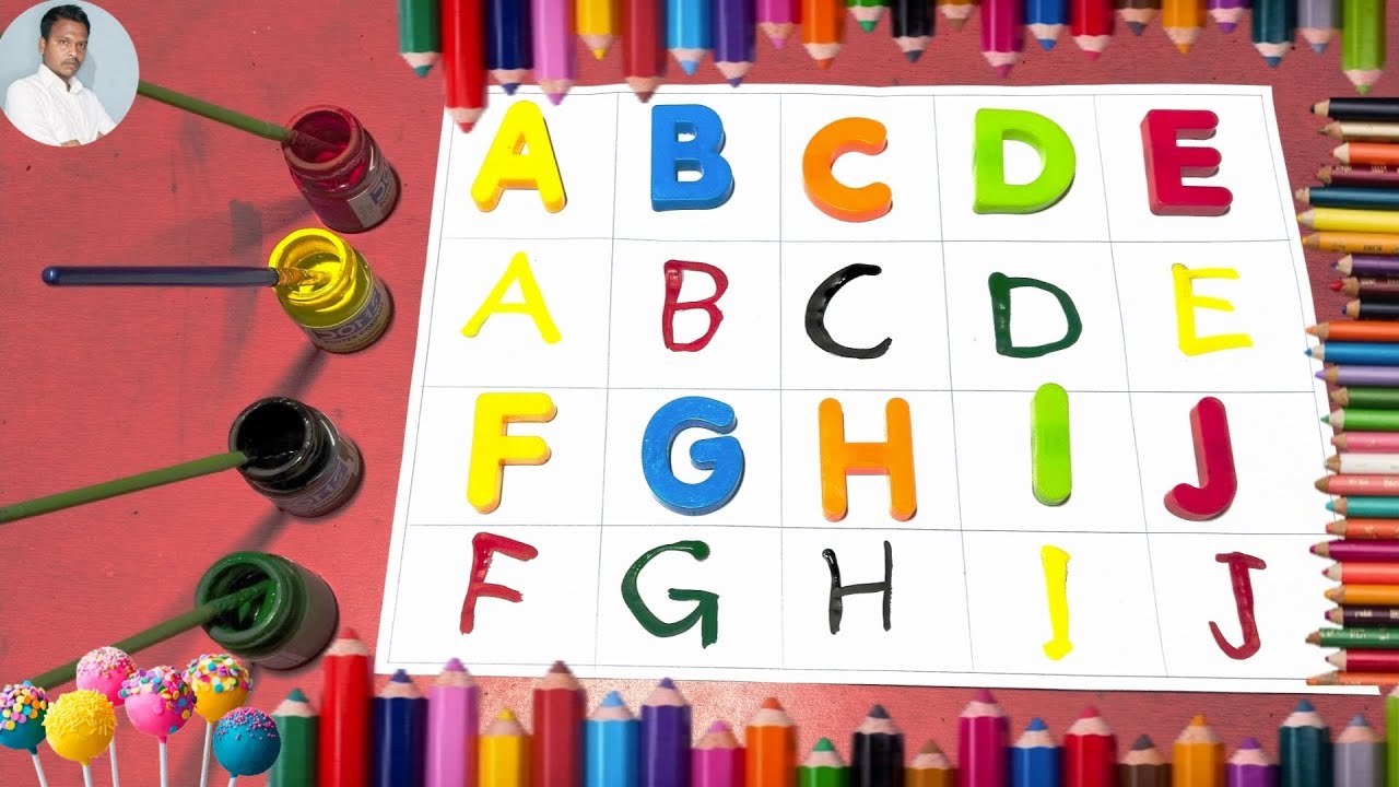 A for Apple🍎 B for Basket alphabets,Trace abcd, छोटे बच्चों की पढ़ाई, # ...