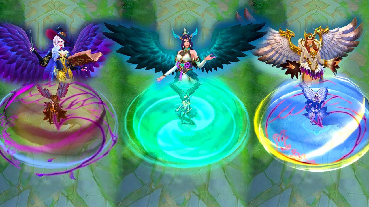 Alice Jade Empress VS Wizardry Teacher VS Divine Owl Skin Comparison ...
