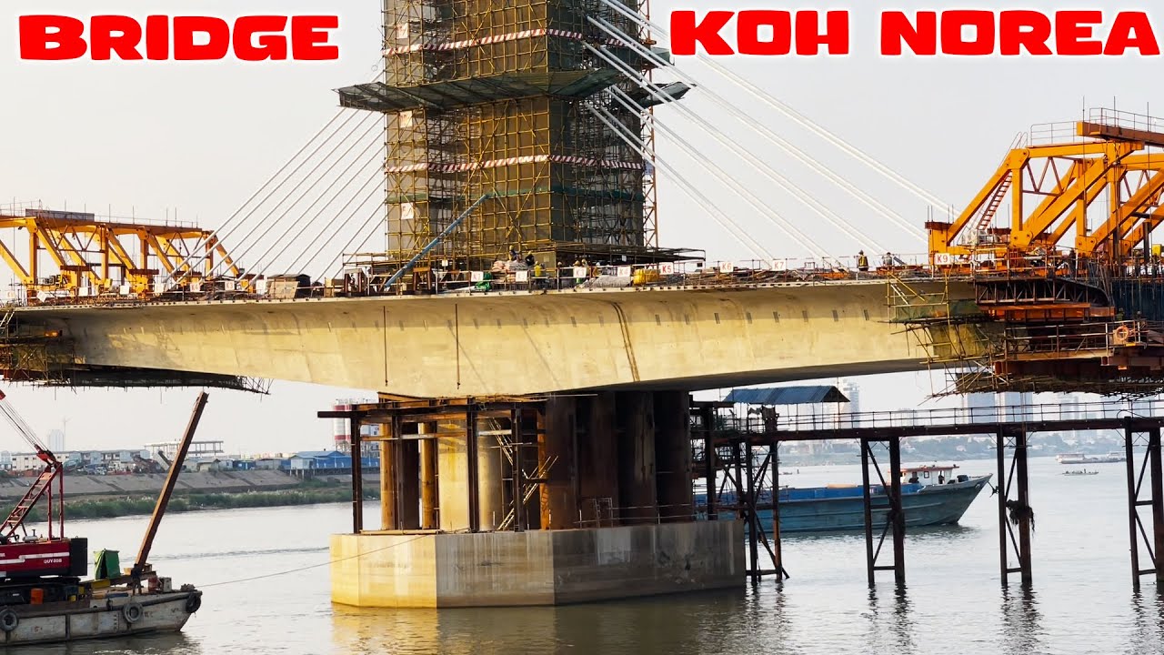 Koh Norea Bridge l Koh Norea Kohpich Evening View Around Street View ...