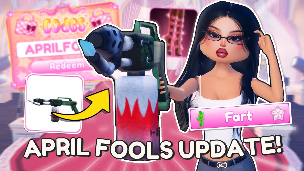 Only using *APRIL FOOLS UPDATE ITEMS* in DRESS TO IMPRESS! 🤪 (NEW ...