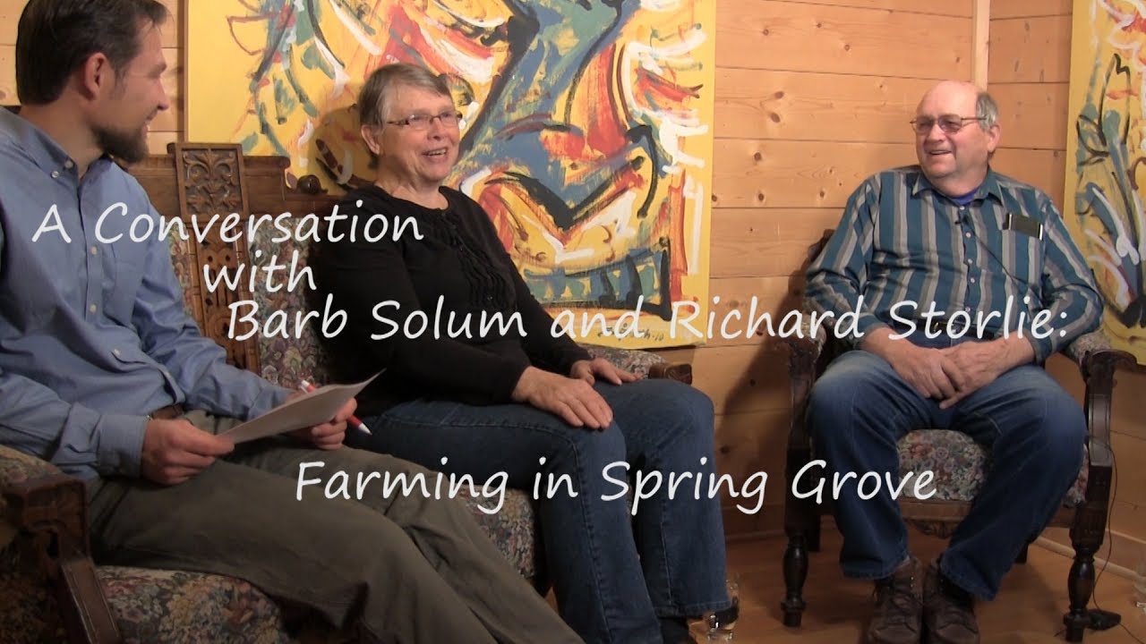 Barb Solum and Richard Storlie on Farming, part 1 of 7 - YouTube