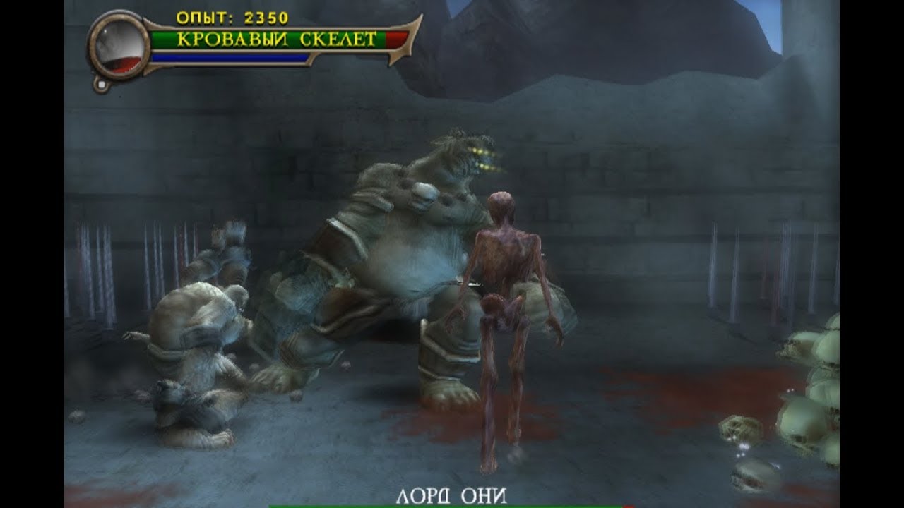 Mortal Kombat: Shaolin Monks (PS2) Blut-Skelett vs Oni Warlord (Story ...