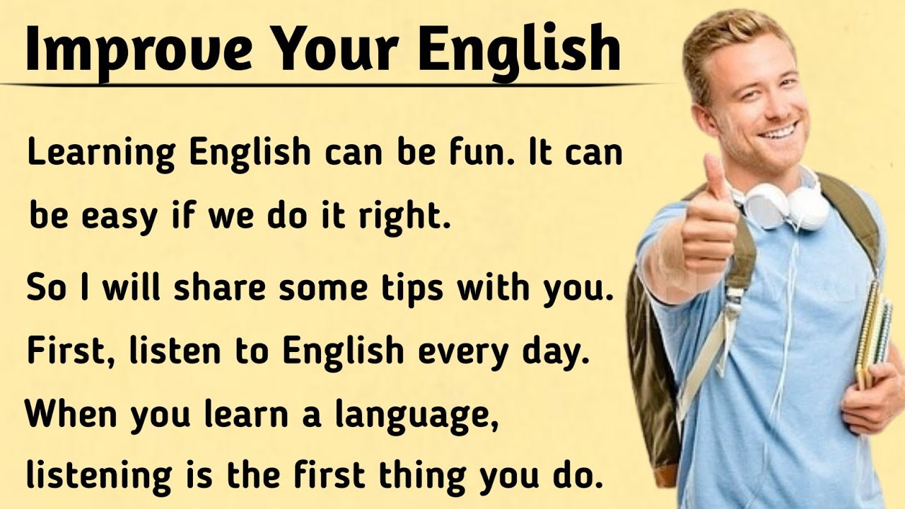 Best Tips For Learning English | How to Improve Your English Quickly ...