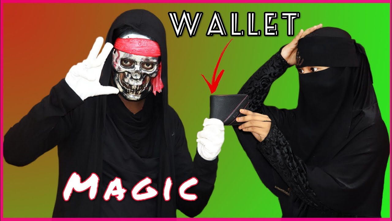 Wallet Magic Trick With Card | Mind Reading Card Magic Trick ...