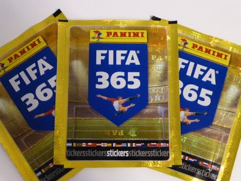 PANINI FIFA 365 Stickers Booster 2016 - YouTube