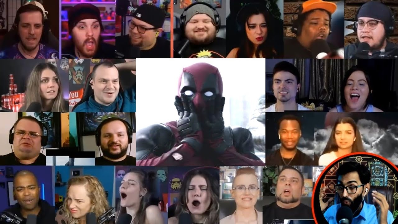 Deadpool Vs Colossus Fight Reaction Mashup | Deadpool 2016 - YouTube
