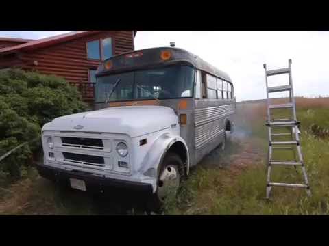 Carl The Bus - '59 Chevy bus drives for the first time in 25 years ...