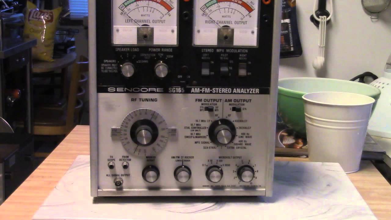 Sencore SG-165 mod - YouTube