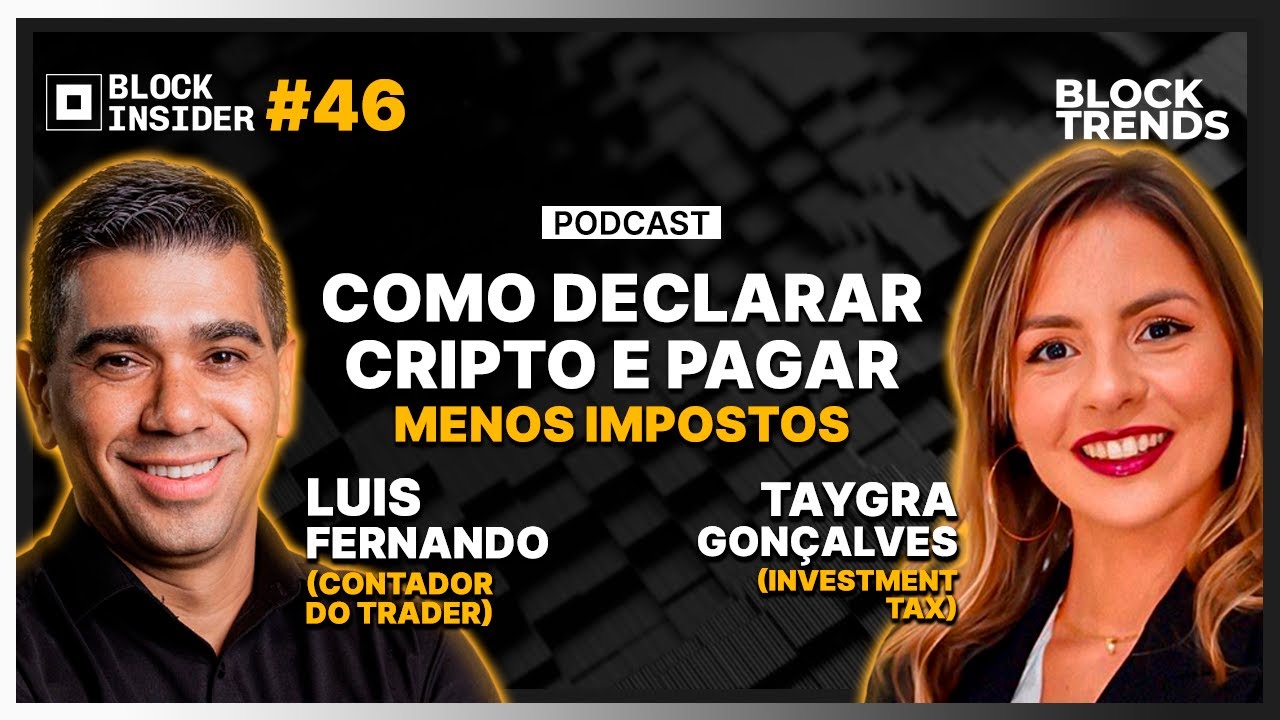 O que você precisa saber pra pagar menos imposto em cripto - Com Luis Fernando e Taygra ...
