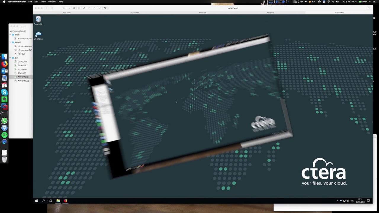 CTERA Walkthrough Video: CTERA Edge Filers with DFS - YouTube