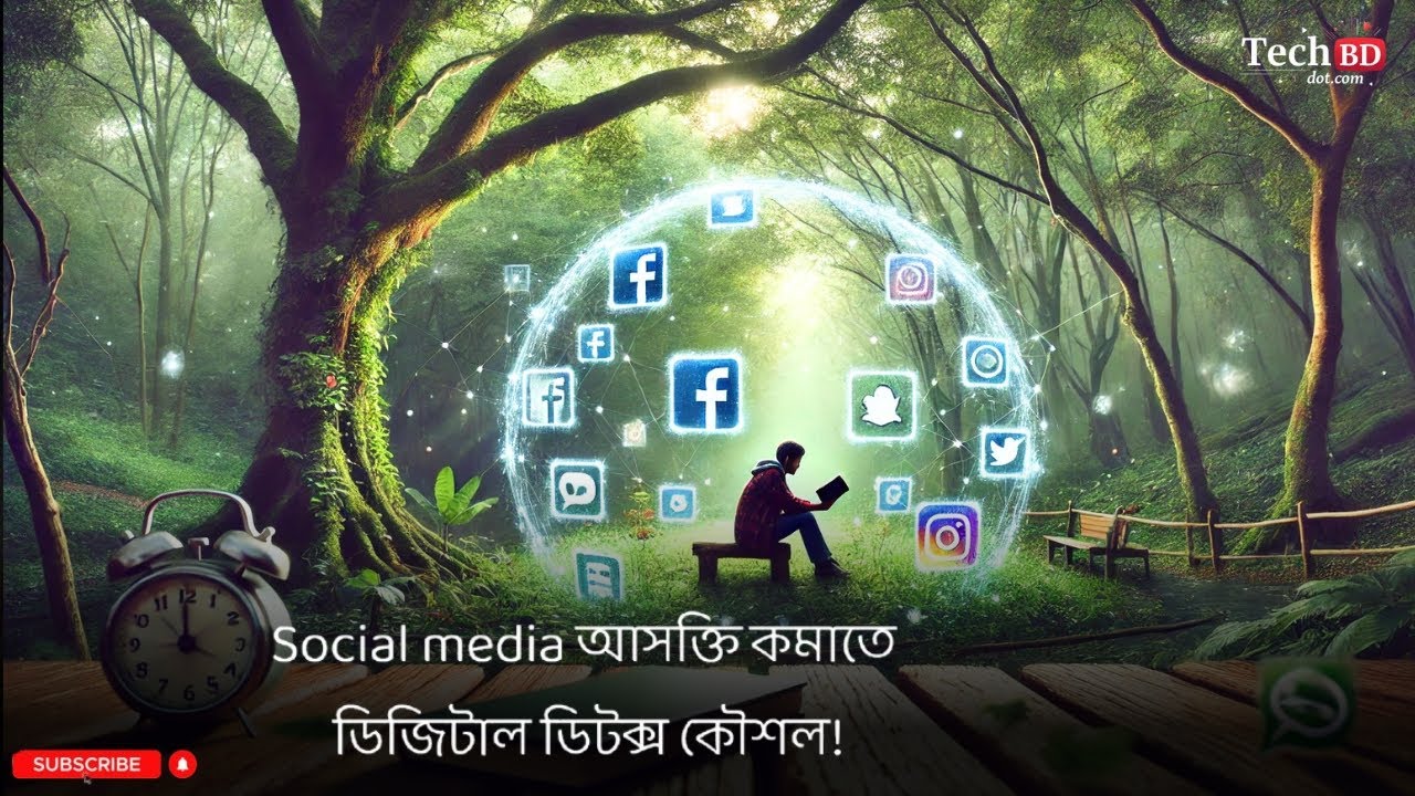 Social media তে আসক্তি কমাতে ডিজিটাল ডিটক্স কৌশল | Digital ditox strategy | TechBD.dotcom - YouTube