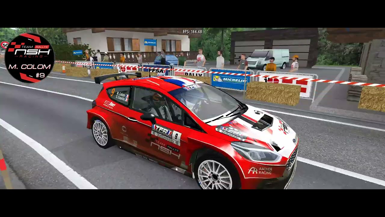 ALPES RALLY RBR\RSF FIESTA RALLY2 NSH RACING TEAM - YouTube