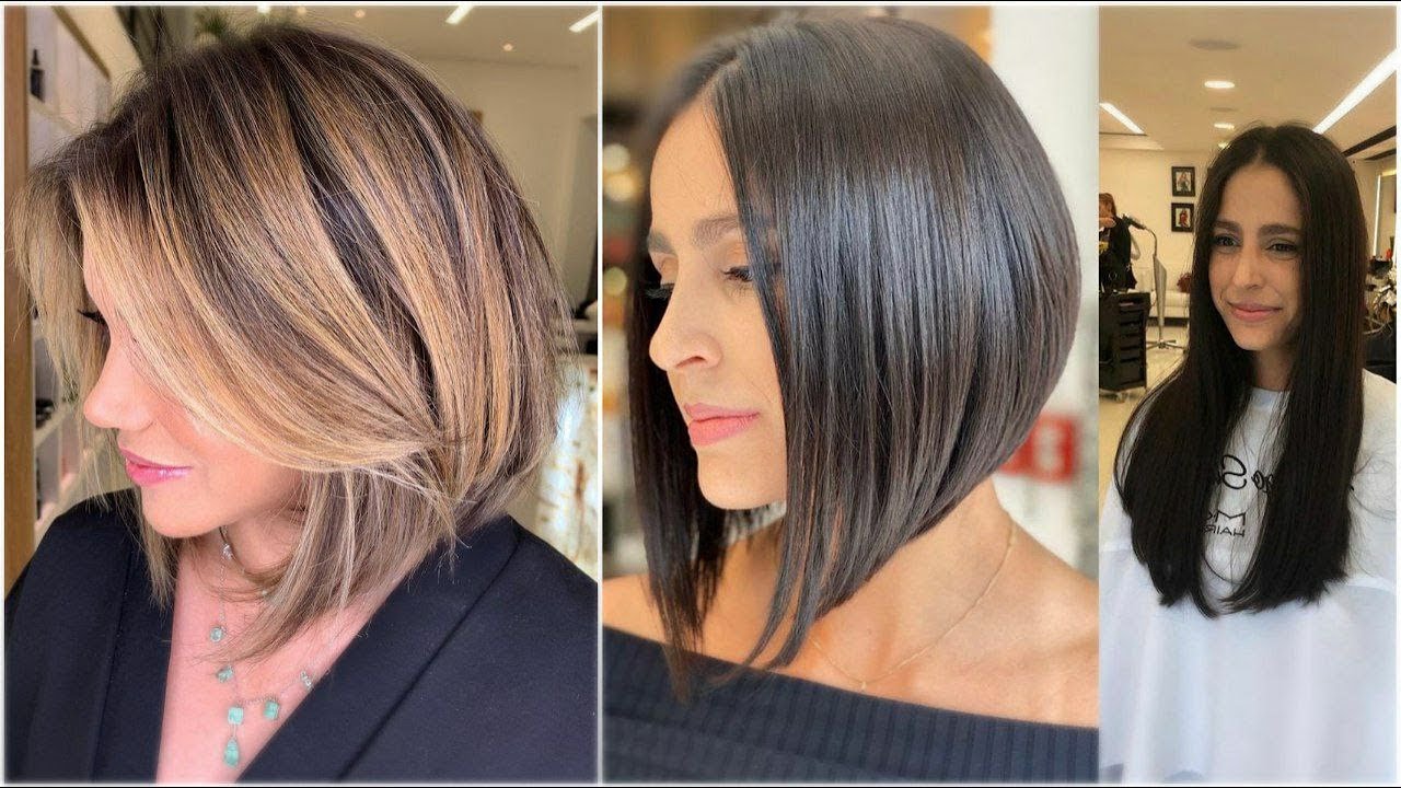 CORTE LONG BOB EM CAMADAS - CORTE DE CABELO FEMININO CAMADAS TENDÊNCIA ...