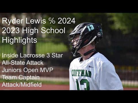 Ryder Lewis c:o '24 2023 High School Highlights - YouTube