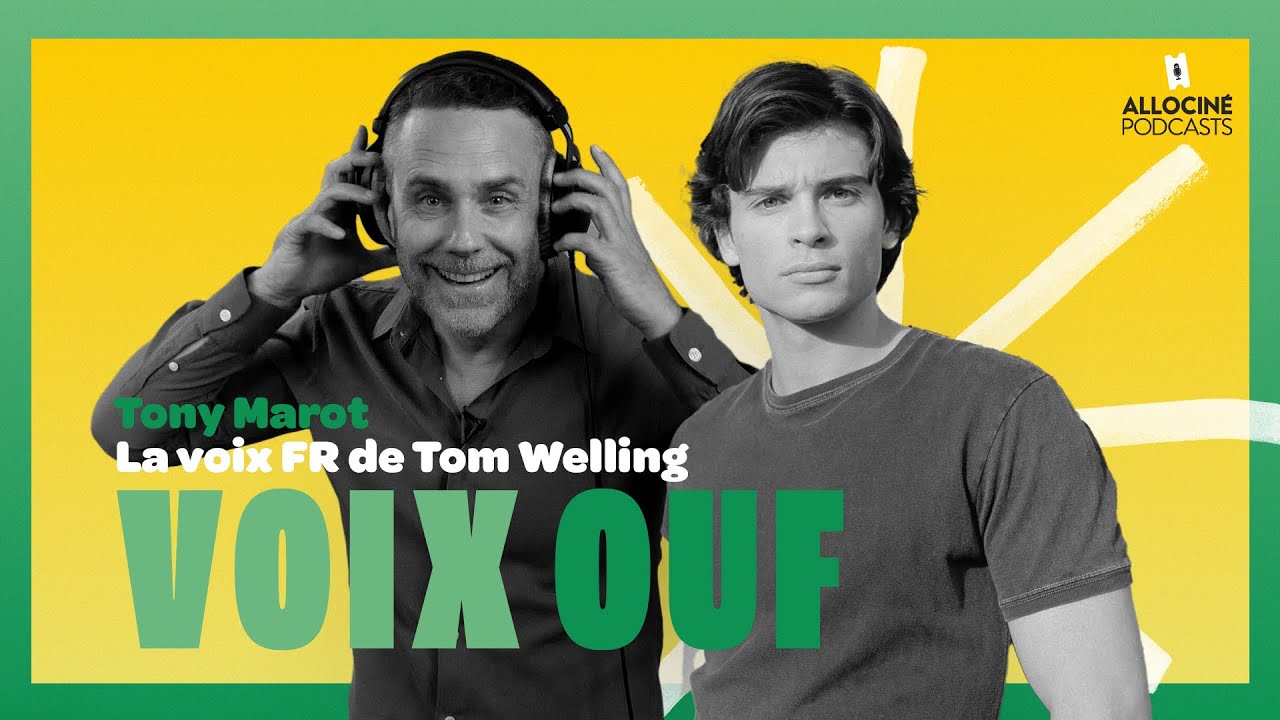 Superman : on a rencontré Tony Marot, voix française de Clark Kent dans ...