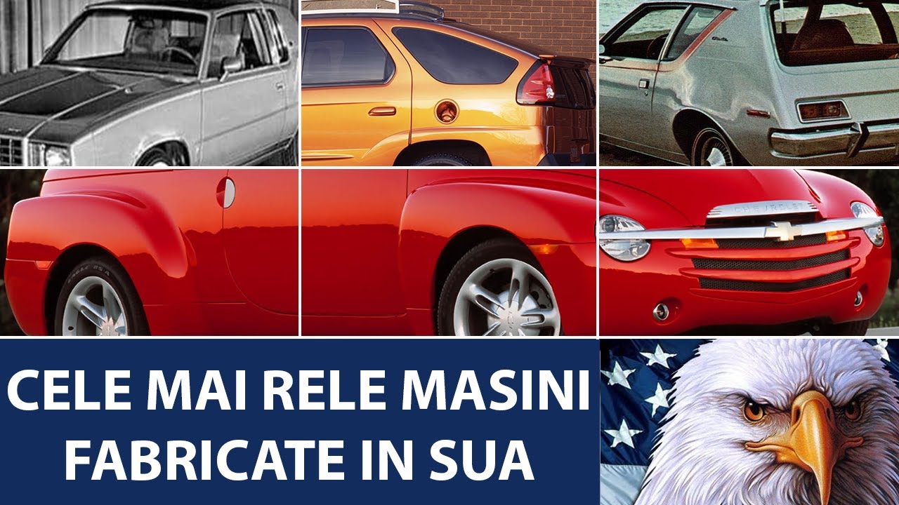 Top 9 cele mai rele masini Americane. Ep.16 - YouTube