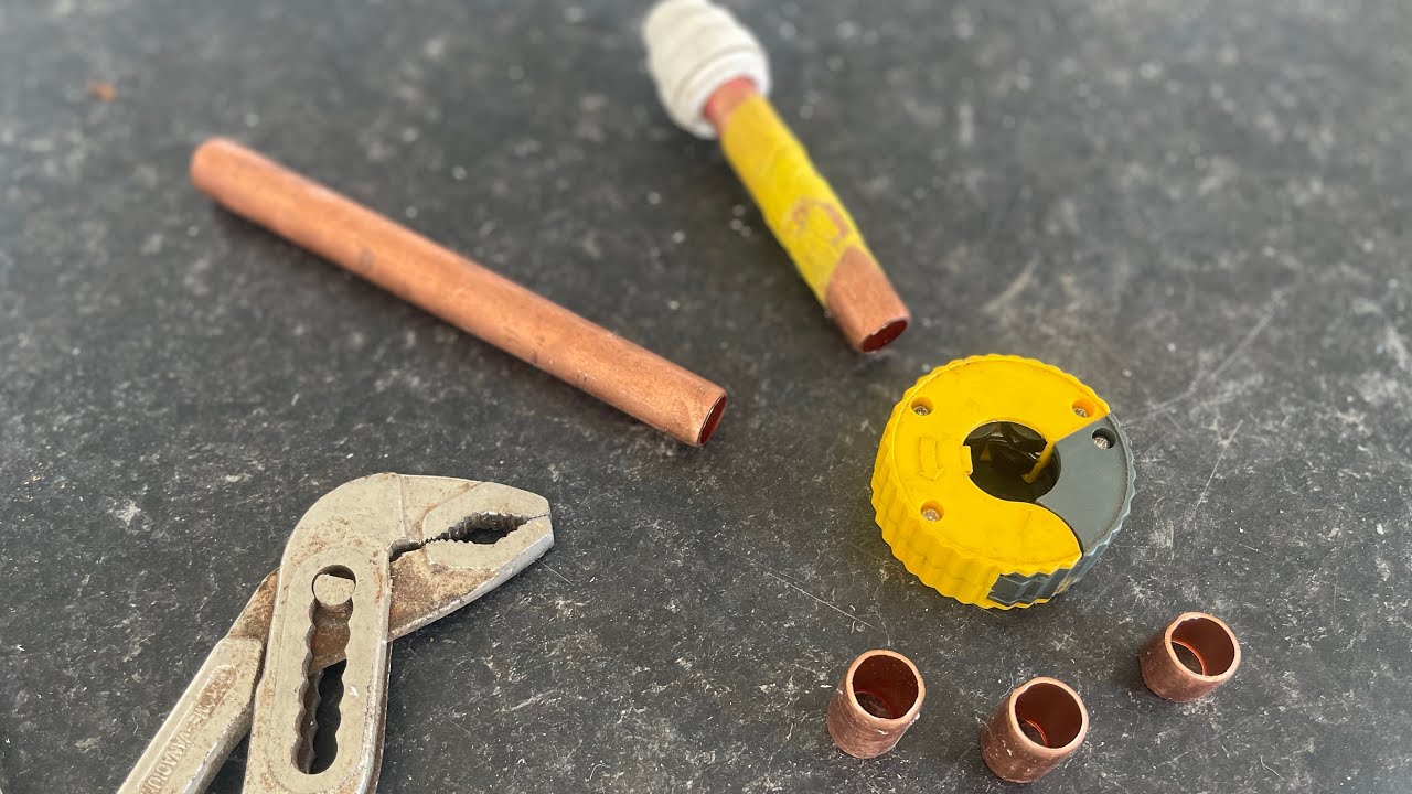How to cut Copper Pipe#diy - YouTube