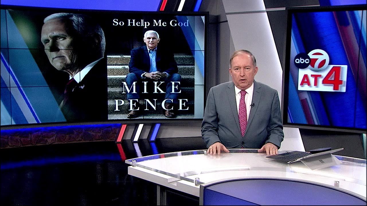 ABC-7 at 4: Former Vice President Mike Pence pens autobiography - YouTube