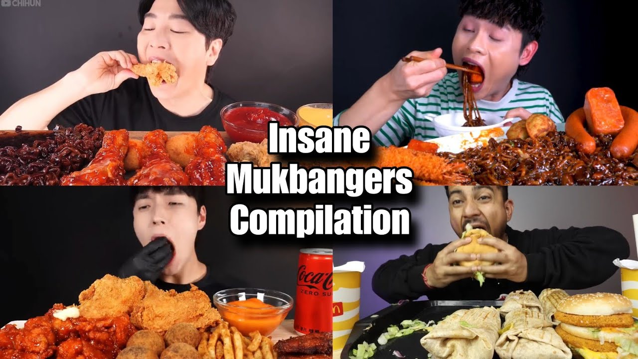 Insane Mukbangers Compilation - YouTube