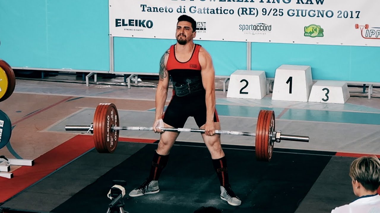 LA MIA GARA - CAMPIONATO ITALIANO POWERLIFTING RAW -83KG - YouTube