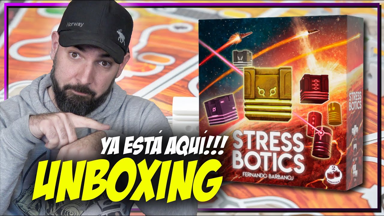 UNBOXING de STRESS BOTICS | Más vale TARDE que... - YouTube