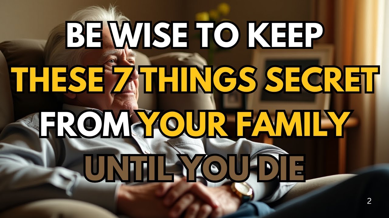 7 Things You Should Keep Secret From Your Family Until You Die - YouTube