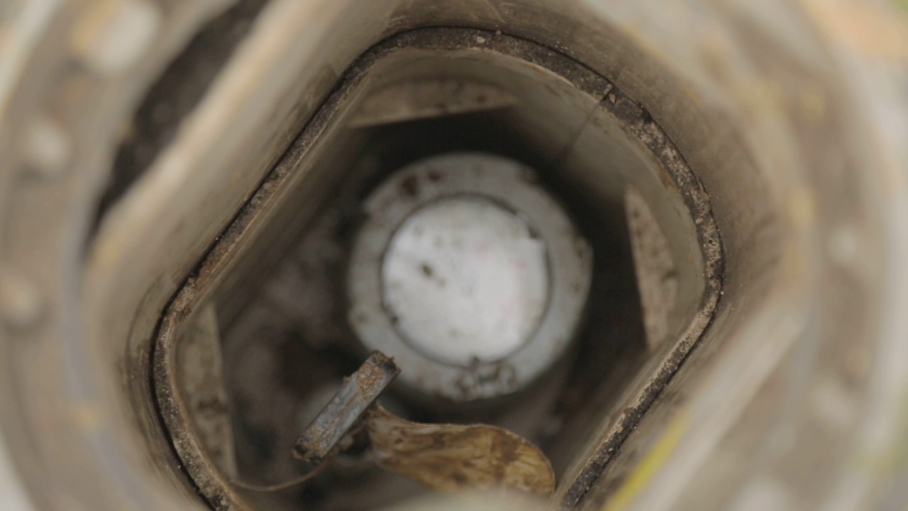 Water meter box leak 1st July 2017 - YouTube