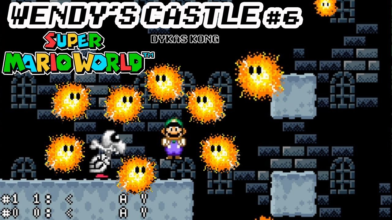 Wendy's Castle #6 | Super Mario World - YouTube