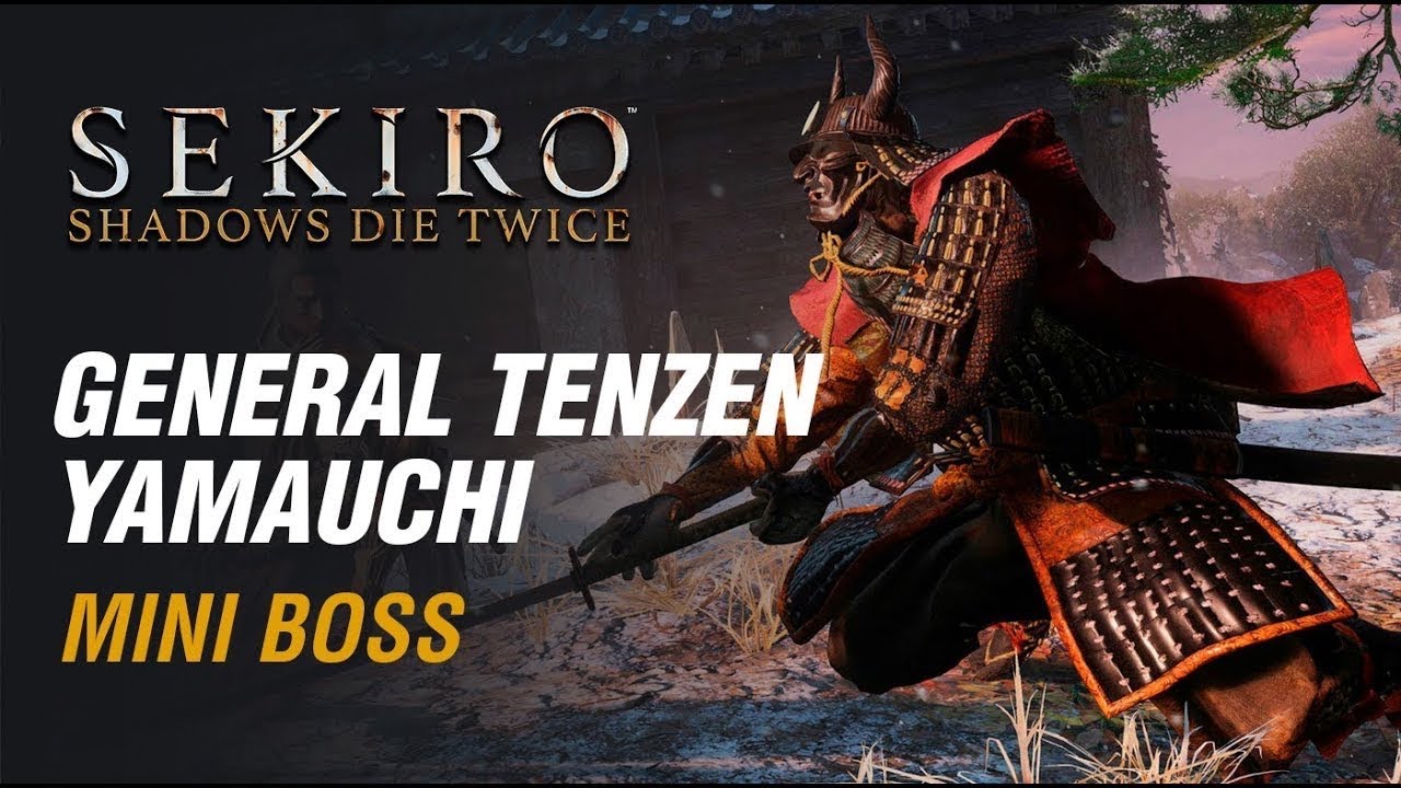 Sekiro: General Tenzen Yamauchi (Mini Boss) GUIDE HOW TO DEFEAT - YouTube