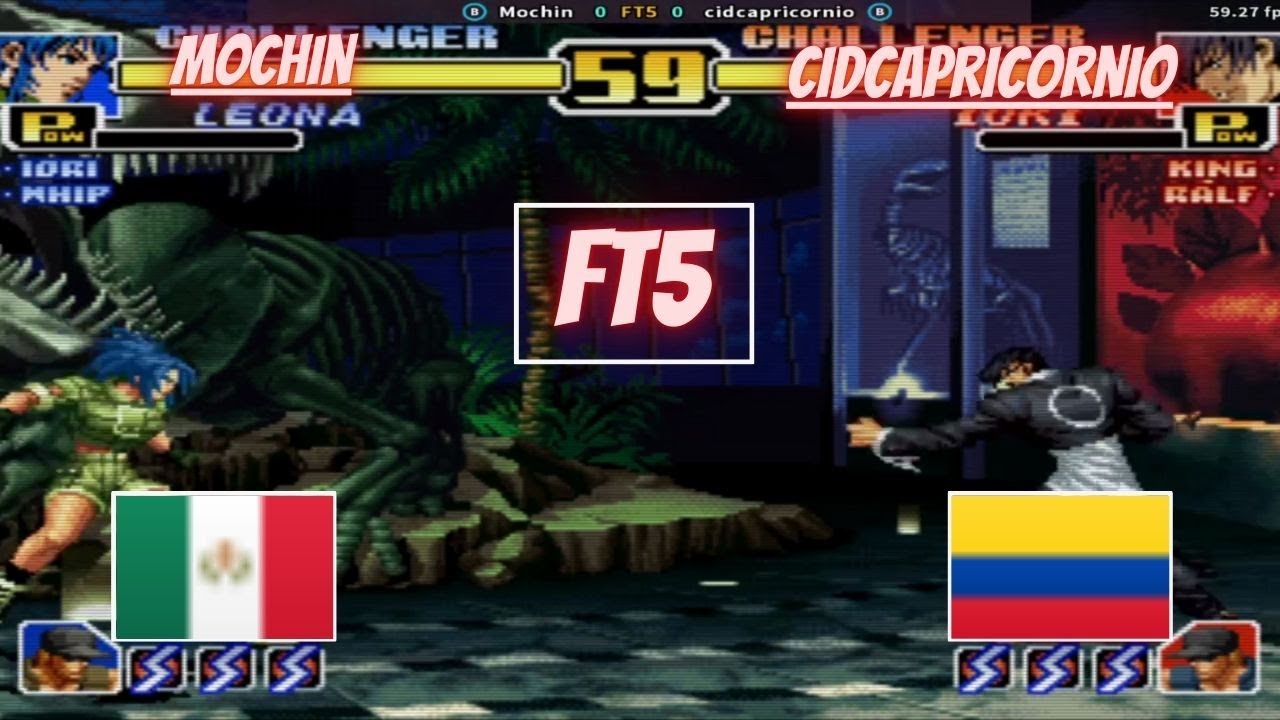 The King of Fighters '99 - Mochin (MX) vs cidcapricornio (MX) - YouTube