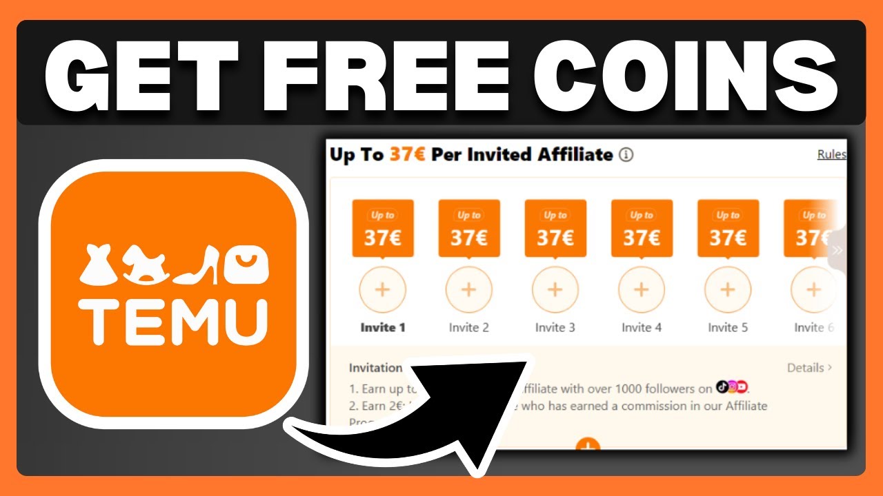 How To Get Coins On Temu For Free - Full Guide - YouTube