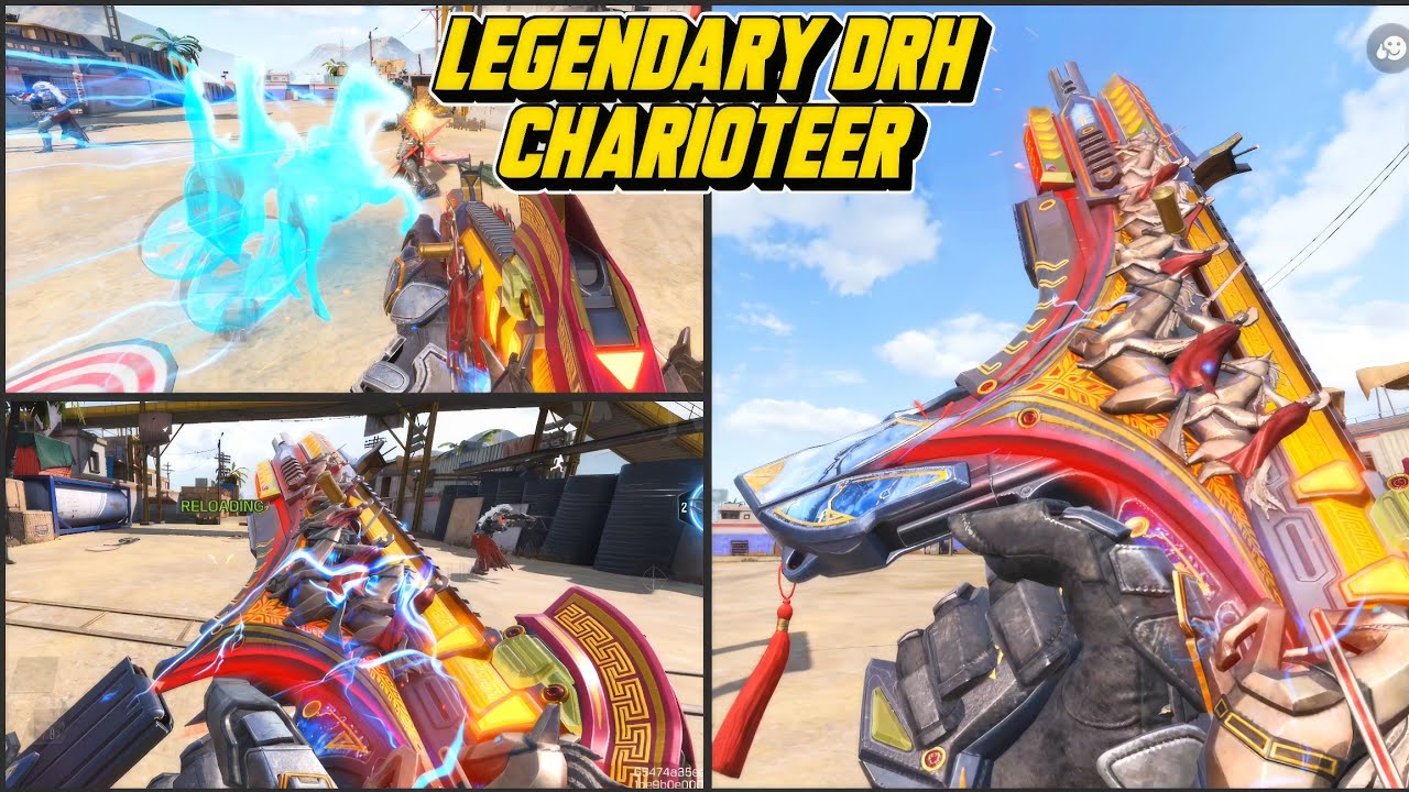LEGENDARY DRH CHARIOTEER KEEGAN CHARIOT Gameplay CODM S10 LEAKS 2024 ...