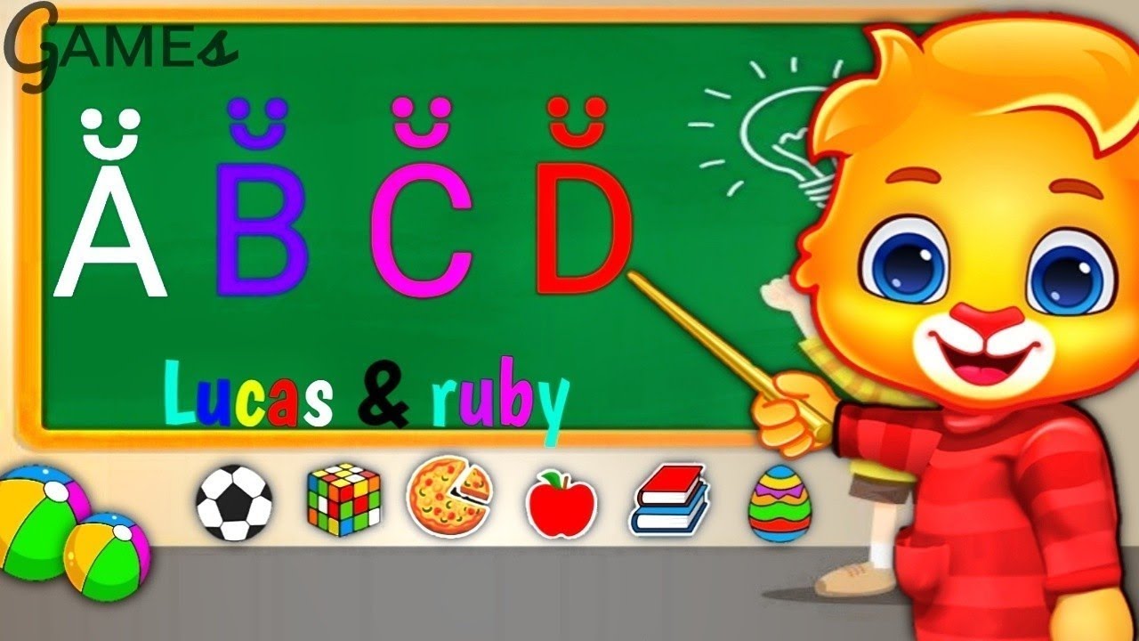 Lucas and ruby ABC || kids cartoon abc || #lucas and ruby #abc #cartoon ...