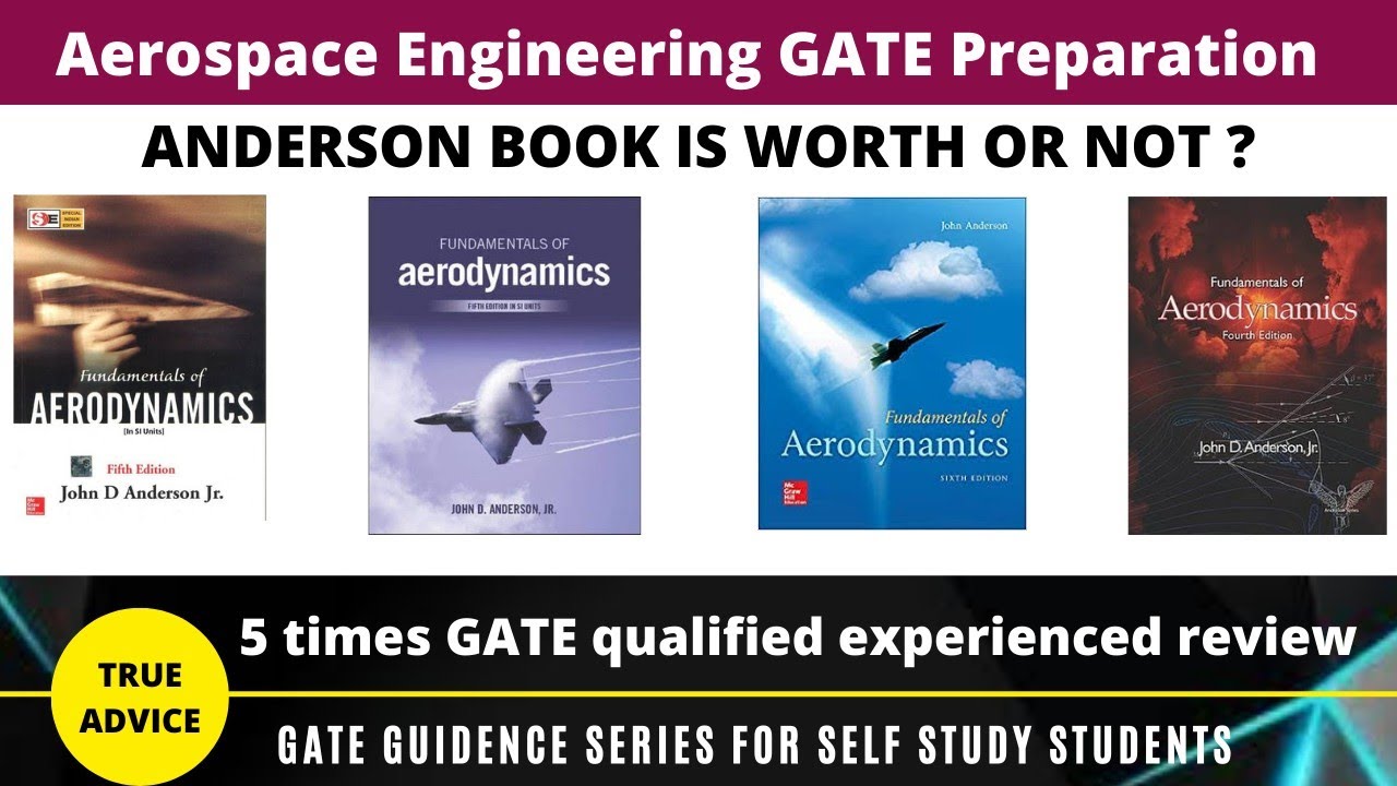 GATE Aerospace Engineering book advice Aerodynamics book by J D ...