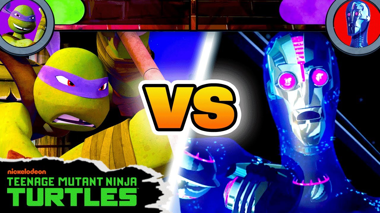 Donatello's Fight Scenes with Healthbars 🎮 | Teenage Mutant Ninja ...