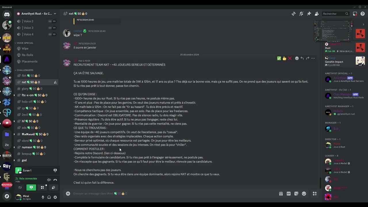 chat Amethyst Rust 5x Clans Discord 2024 12 21 23 14 47 - YouTube