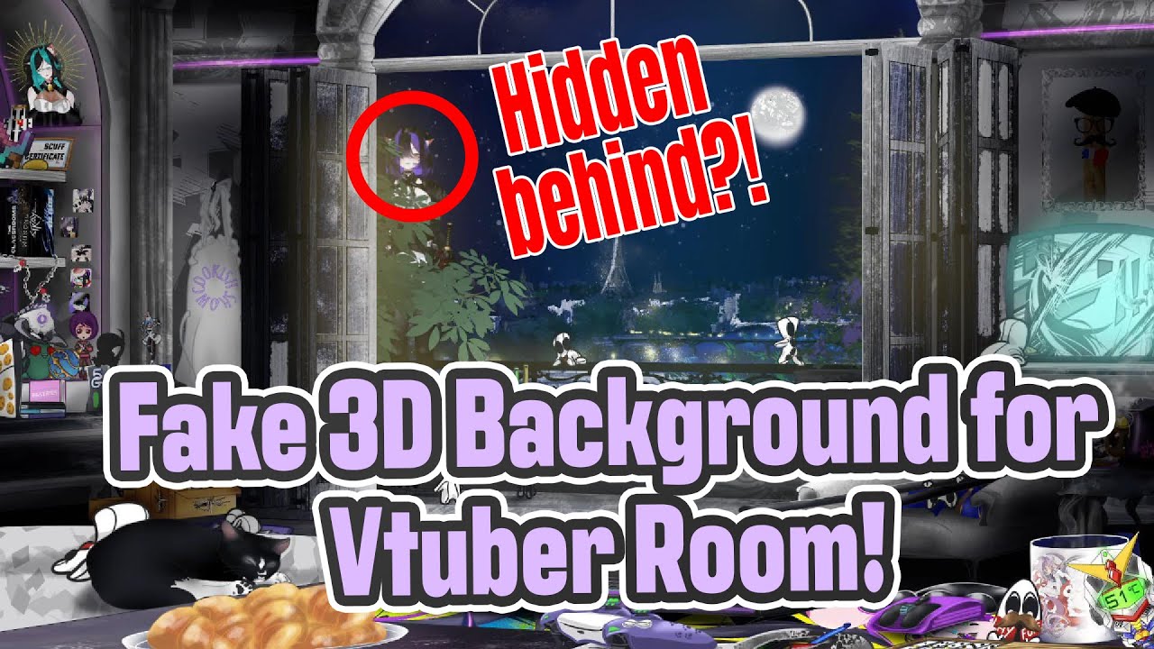 How I Bring My Vtuber Streams to Life with Fake 3D Backgrounds! - YouTube