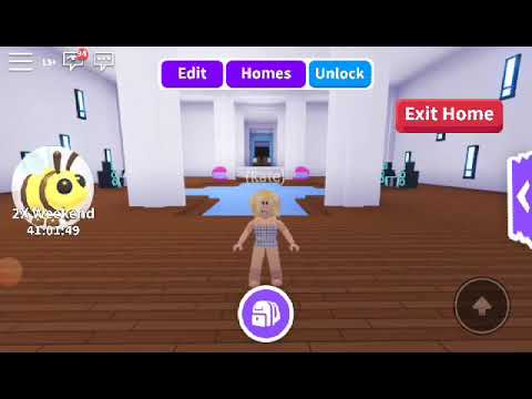 My mermaid mansion at adopt me - YouTube